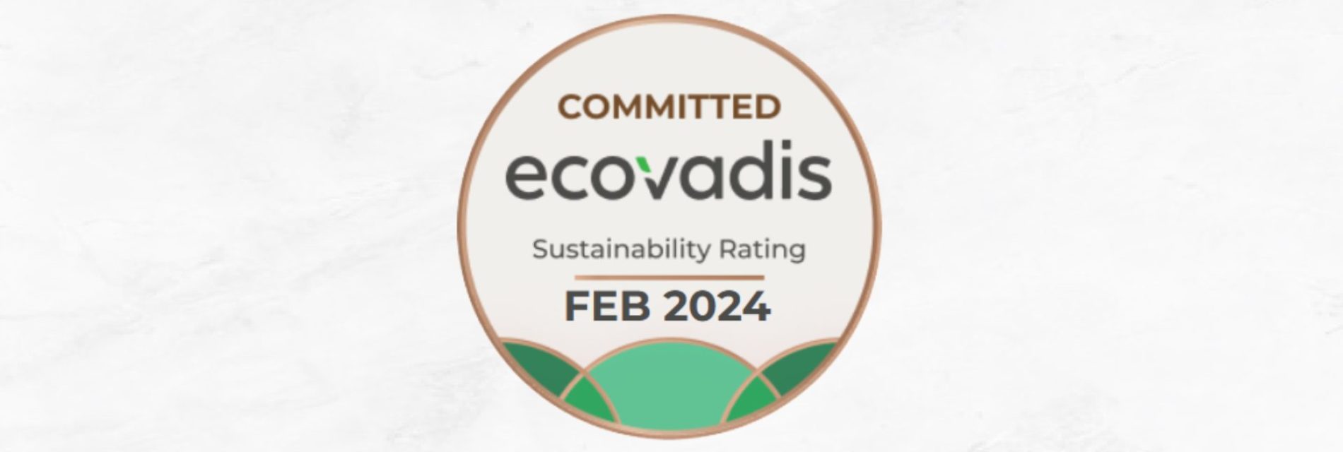 Badge "Entreprise Engagée" ECOVADIS - Sulpice TV