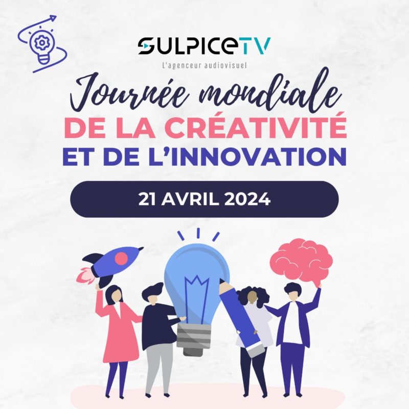 Journée mondiale de la créativité et de l'innovation - Sulpice TV
